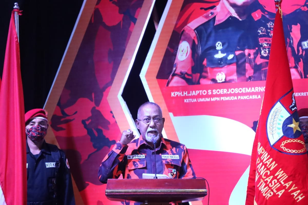 Kembali Jadi Ketua, Said Amin: Pemuda Pancasila Berada di Garda ...